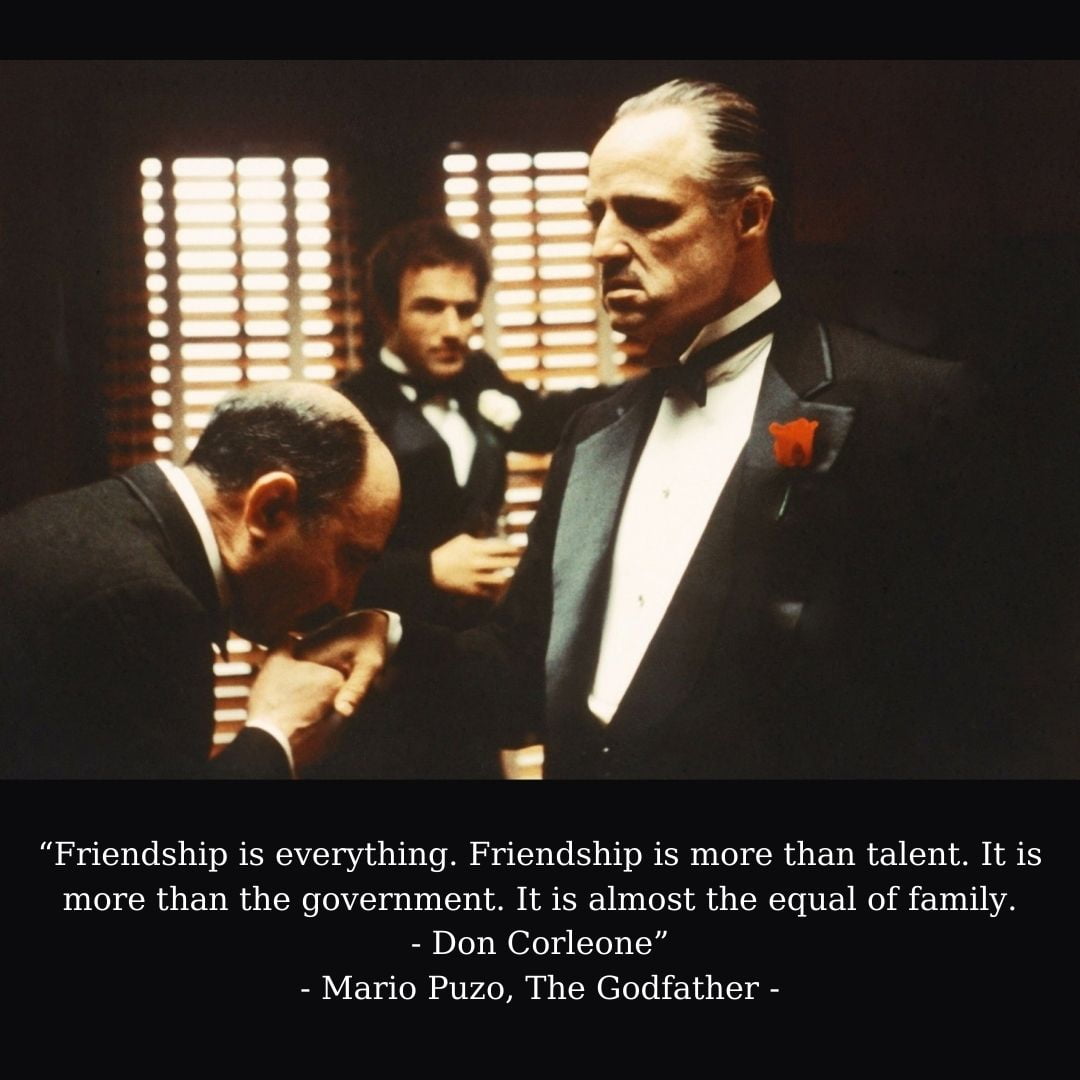 19+ The Godfather Quotes For Instagram Facebook Captions Pictures
