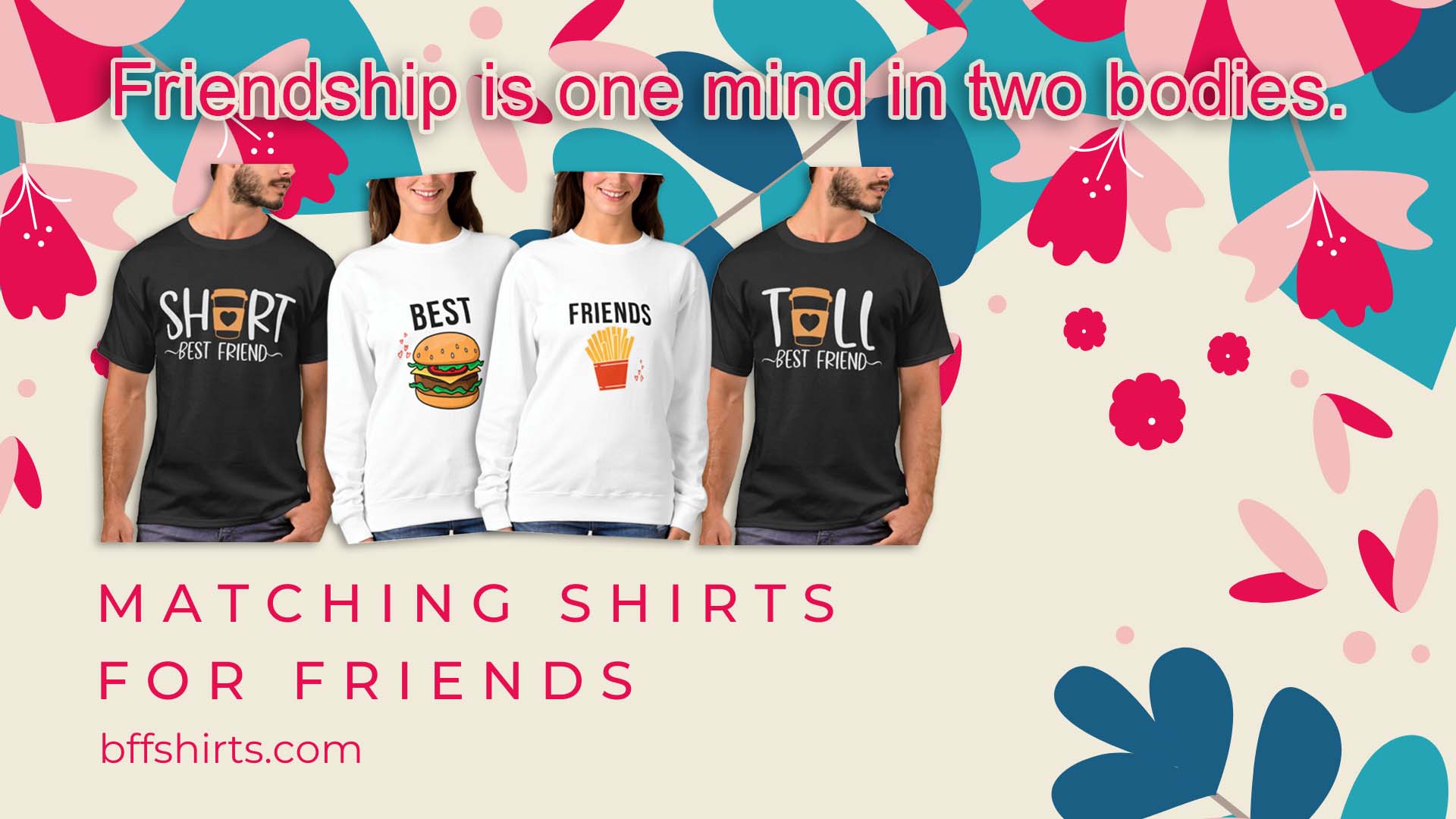 Matching Shirts For Friends Comfortable, Casual and Loose Fitting