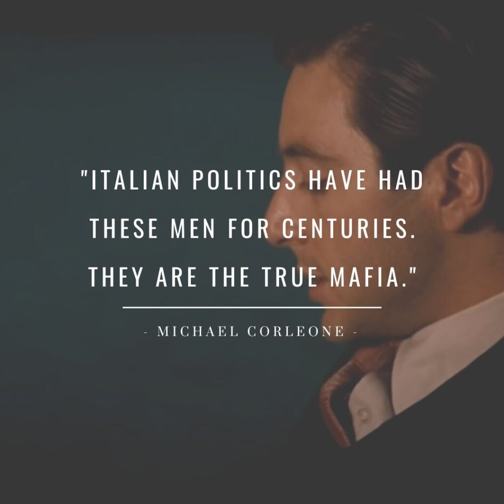 The Godfather 3 Quotes for Instagram, Facebook, Twitter