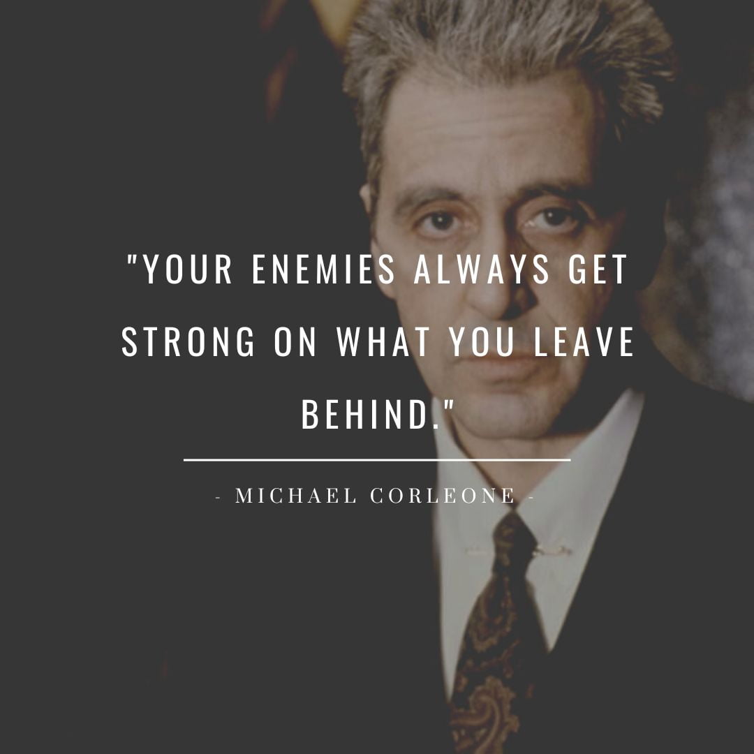 The Godfather 3 Quotes for Instagram, Facebook, Twitter
