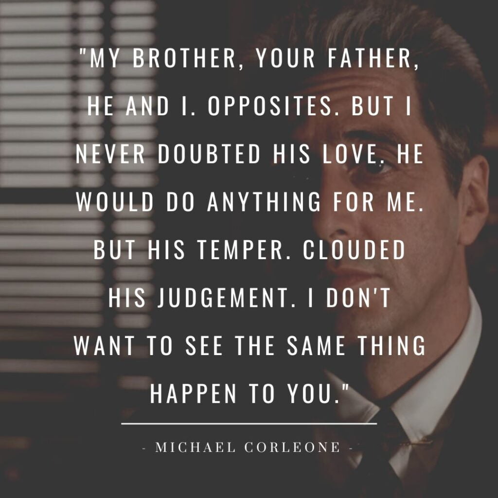 The Godfather 3 Quotes for Instagram, Facebook, Twitter