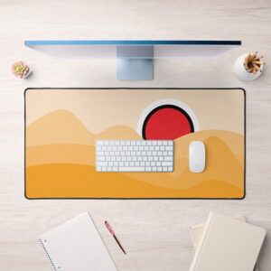 Jiu Jitsu and Minimalist Sun Desk Mat - BFF Shirts